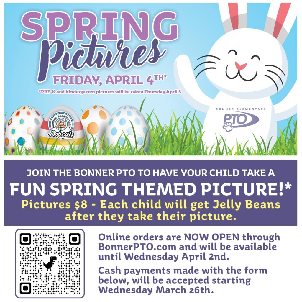 PTO Spring / Bunny Photos 2025 – Bonner Elementary PTO